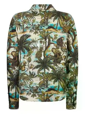 Dsquared2 Monkey-printed Shirt