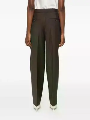 TOTEME Pleated Trousers - Brown