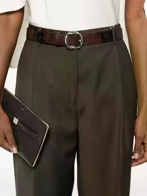 TOTEME Pleated Trousers - Brown