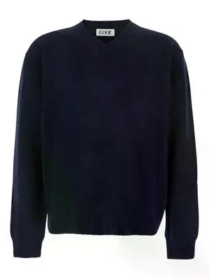 COOR V-neck Ribbed Sweater