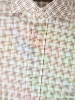ATELIER MUNRO Buttoned Patterned Dress Shirt