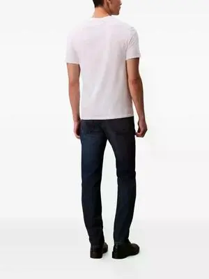 Calvin Klein Five-pocket Jeans With Logo Patch