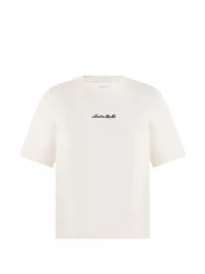 Manière De Voir Signature Cotton T-shirt - Neutrals