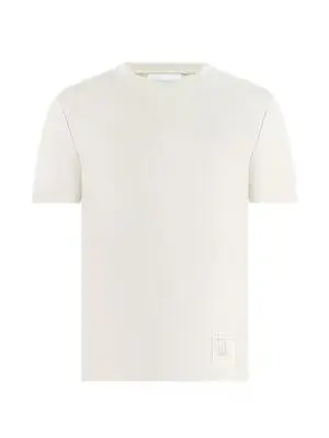 Manière De Voir Ts002 Regular Fit Cotton T-shirt Black - Neutrals