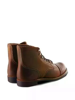Red Wing Iron Ranger Lace-up Boots - Brown
