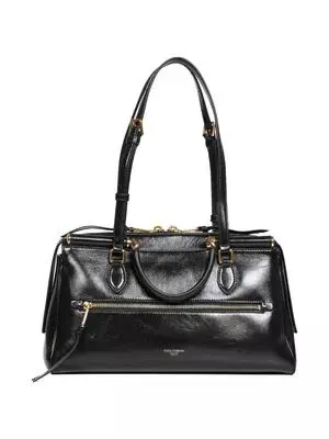Dolce & Gabbana Medium Leather Tote - Black