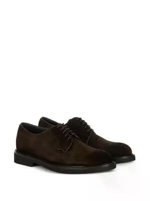 Neil Barrett Lace-up Suede Derby Shoes