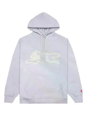 ICECREAM Running Dog-print Hoodie - Grey