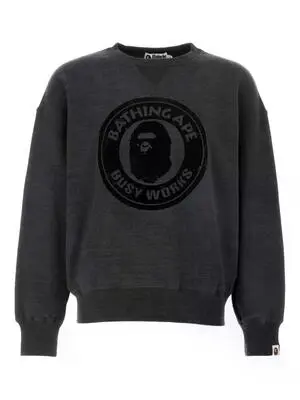 A BATHING APE Long-sleeve Graphic Sweater
