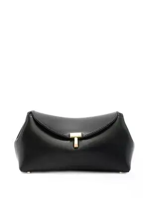 TOTEME T-lock Clutch - Black
