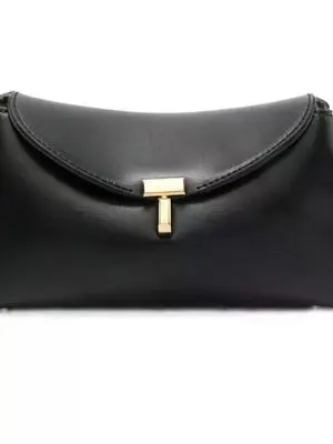 TOTEME T-lock Clutch - Black