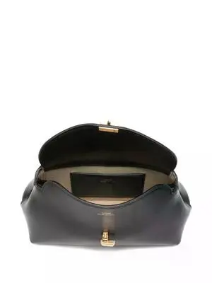 TOTEME T-lock Clutch - Black