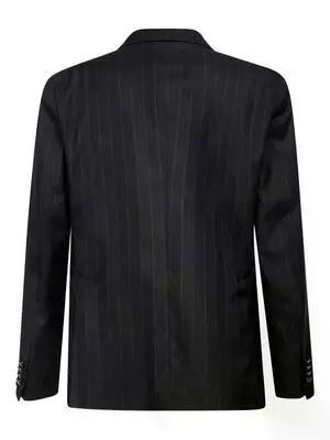 Tagliatore Pinstriped Peak-lapel Blazer