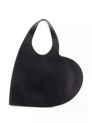 Coperni Heart Cut-out Leather Shoulder Bag