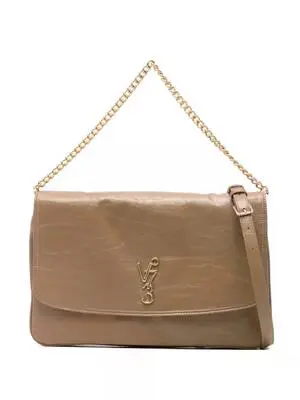 V°73 Logo Chain Tote Bag - Brown