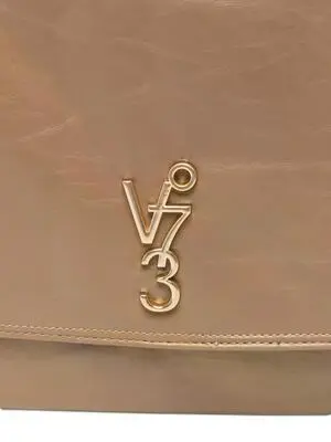 V°73 Logo Chain Tote Bag - Brown