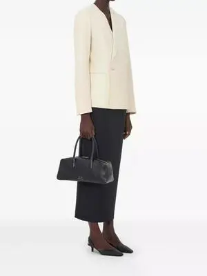 Loulou De Saison Paoli Asymmetric Leather Jacket - Neutrals