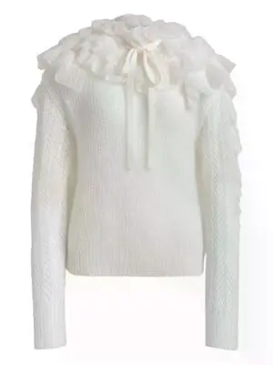 Alberta Ferretti Ruffle Knitwear For Women