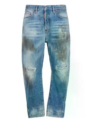 Dsquared2 Light Dirty Ripped Trousers