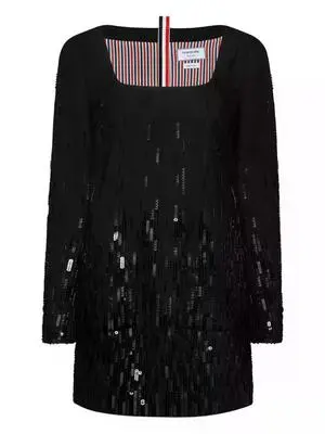 Thom Browne Sequinned Mini Dress