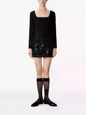 Thom Browne Sequinned Mini Dress
