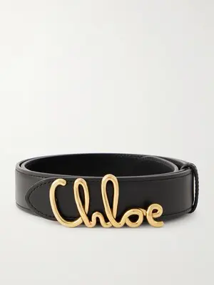 Chloé Leather Belt - Black