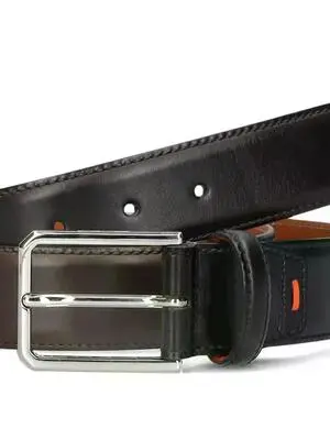 Santoni Reversible Leather Belt
