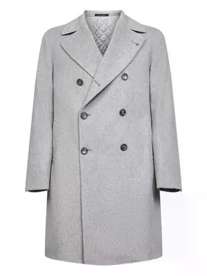Tagliatore Double-breasted Coat - Grey