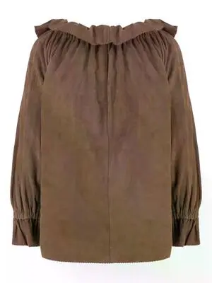 BY MALENE BIRGER Dicte Ruffled Blouse