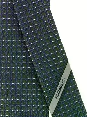 FERRAGAMO Patterned Jacquard Neck Tie