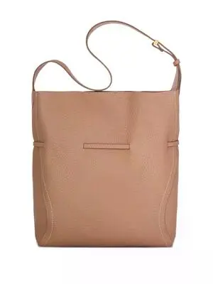 GIANNI CHIARINI Sienna Drawstring Shoulder Bag - Neutrals