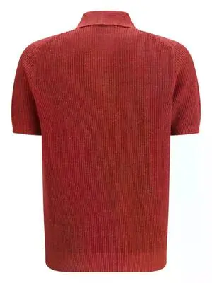 Brunello Cucinelli Short-sleeve Knitted Polo Shirt
