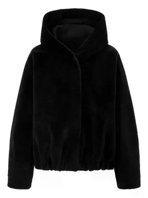 STUDIO TOMBOY Reversible Hooded Jacket - Black