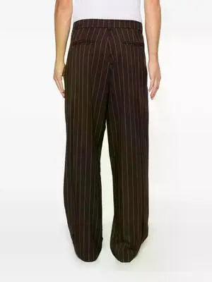 FAMILY FIRST Pinstripe-pattern Trousers