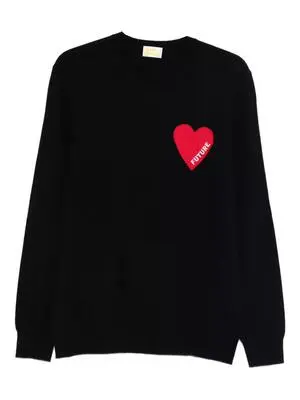 From Future Heart-motif Sweater