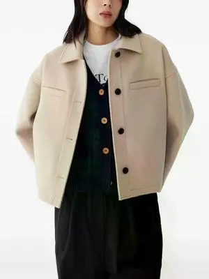 STUDIO TOMBOY Buttoned Wool Jacket