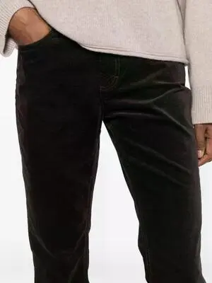 Marc O'polo Velour Trousers - Brown