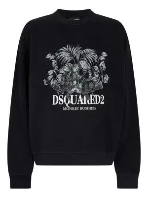 Dsquared2 Monkey Business" Graphic Print Sweatshirt