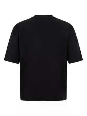 Dsquared2 Logo-embroidered T-shirt - Black