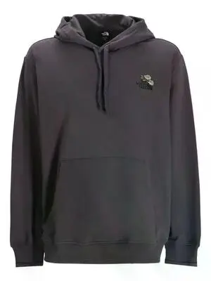 The North Face Connect Embroidered-flower Hoodie - Grey