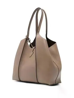 TOD'S T Timeless Small Tote Bag - Neutrals