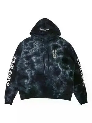 Chrome Hearts Horseshoe-print Hoodie - Black