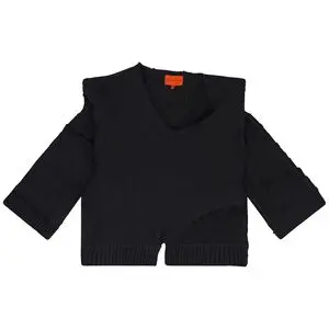 WHO DECIDES WAR Unadorned Sweater Vest