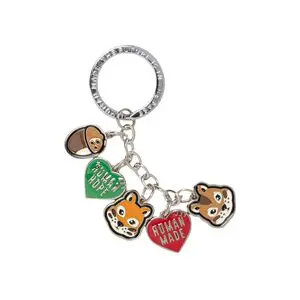 HUMAN MADE X J-hope Human Hope Key Charm - Silver