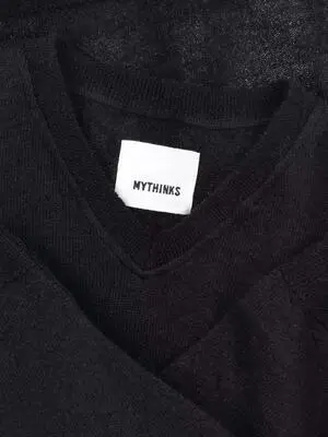 MYTHINKS V-neck Pullover