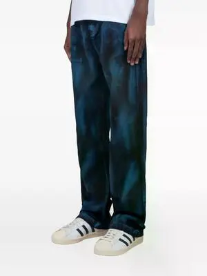 ARTE ANTWERP Paint Splatter Straight Leg Jeans