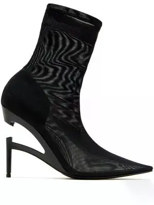 B1ARCHIVE 100mm Mesh Textured Boots