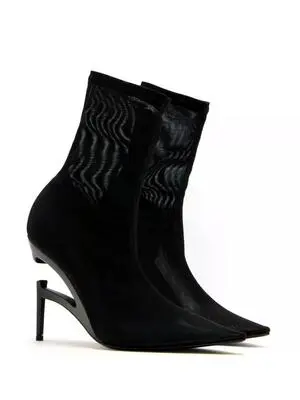 B1ARCHIVE 100mm Mesh Textured Boots