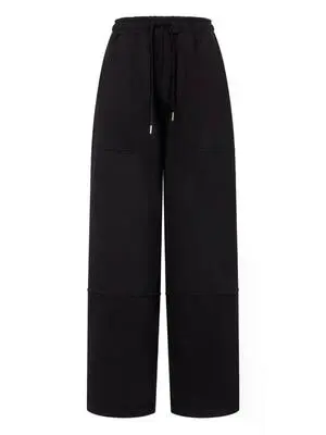 STUDIO TOMBOY Fleece-lined Track Pants - Black