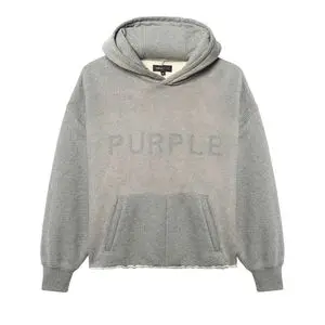 Purple Brand Logo Sweatshirts Hoodies For Women